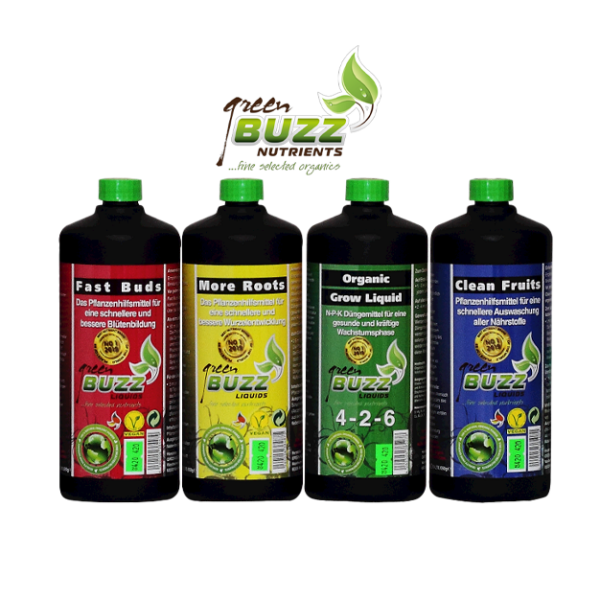 Green Buzz Nutrients: Natürliche Pflanzenpflege | Happy Grow
